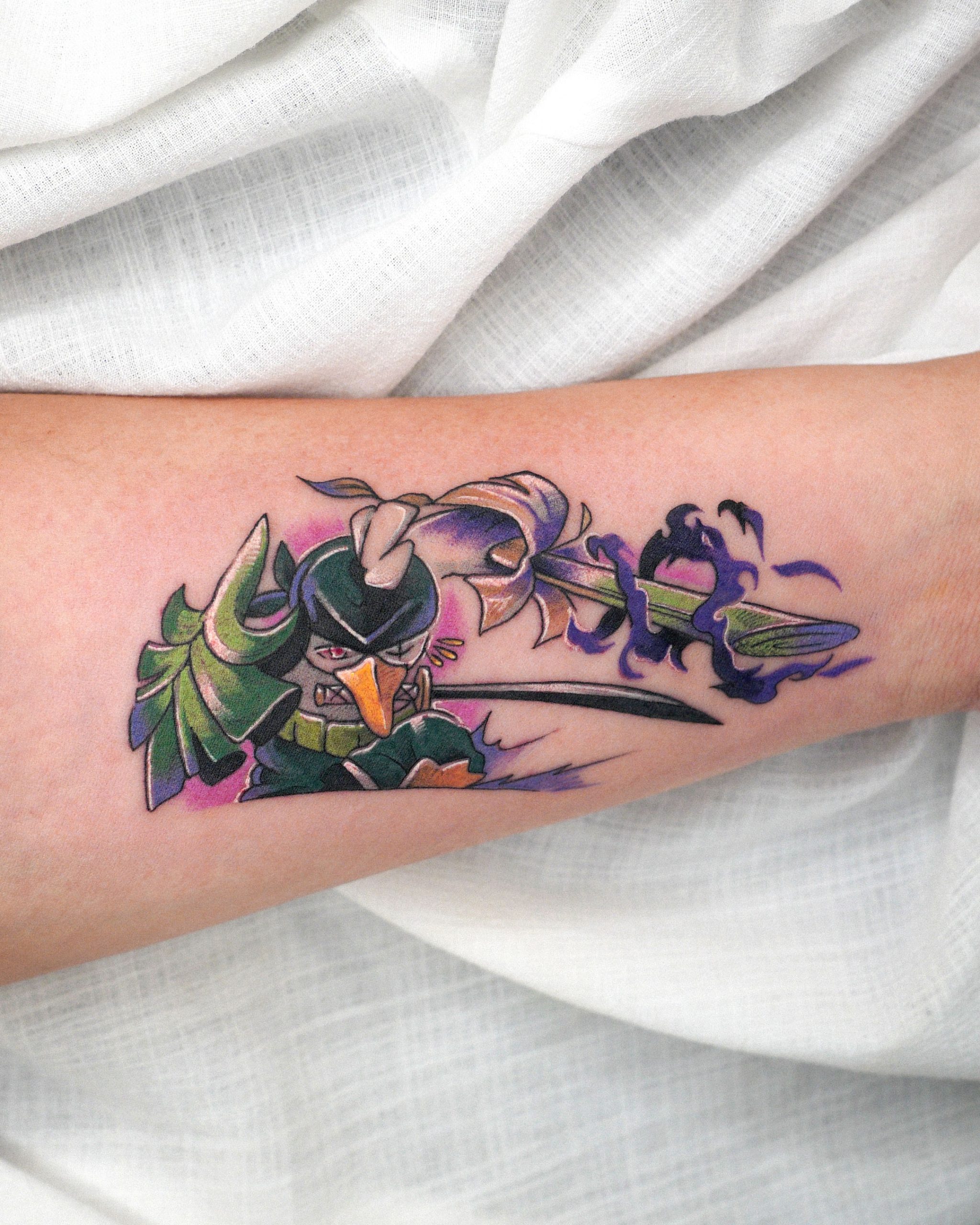 Eden: The Tattoo Queen of Animated Characters - TattoosWizard